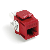 LEVITON 61110-RC6 : RED CATEGORY 6 CONNECTOR | Gordon Electric Supply, Inc.