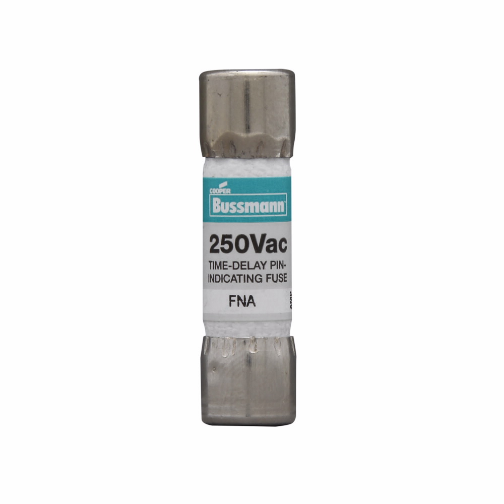Bussmann Series FNA-3-1/2 3-1/2 Amp 250 VAC Pin Indicating Dual Element ...