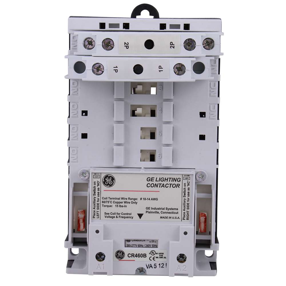 6 Pole Lighting Contactor 277v Coil | Shelly Lighting