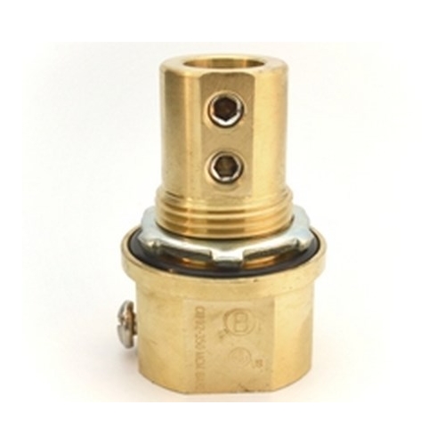 BRIDGEPORT MCH-100 1" BRASS GRND HUB RT | Gordon Electric Supply, Inc.