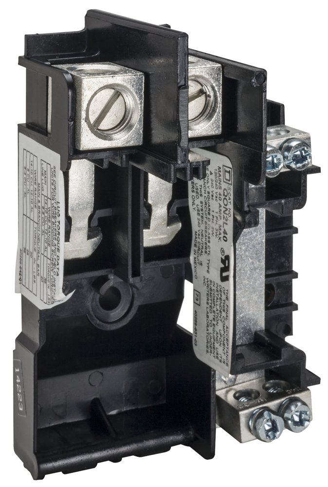 Square D QON2L40 OEM Mounting Base 2Sp 40A | Gordon Electric Supply, Inc.