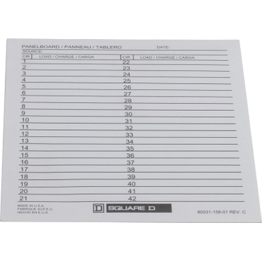 Distribution Equipment & Accessories Panelboards & Accessories ...