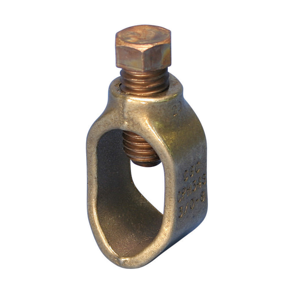 Erico HDC34SP 8 to 3/0 AWG Silicon Bronze Ground Rod Clamp | Crawford ...