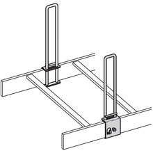 BLINE SB131811/2YZ STRAIGHT CABLE HORN STRINGER MOUNTED 3/8-IN. X 1 1/2 ...