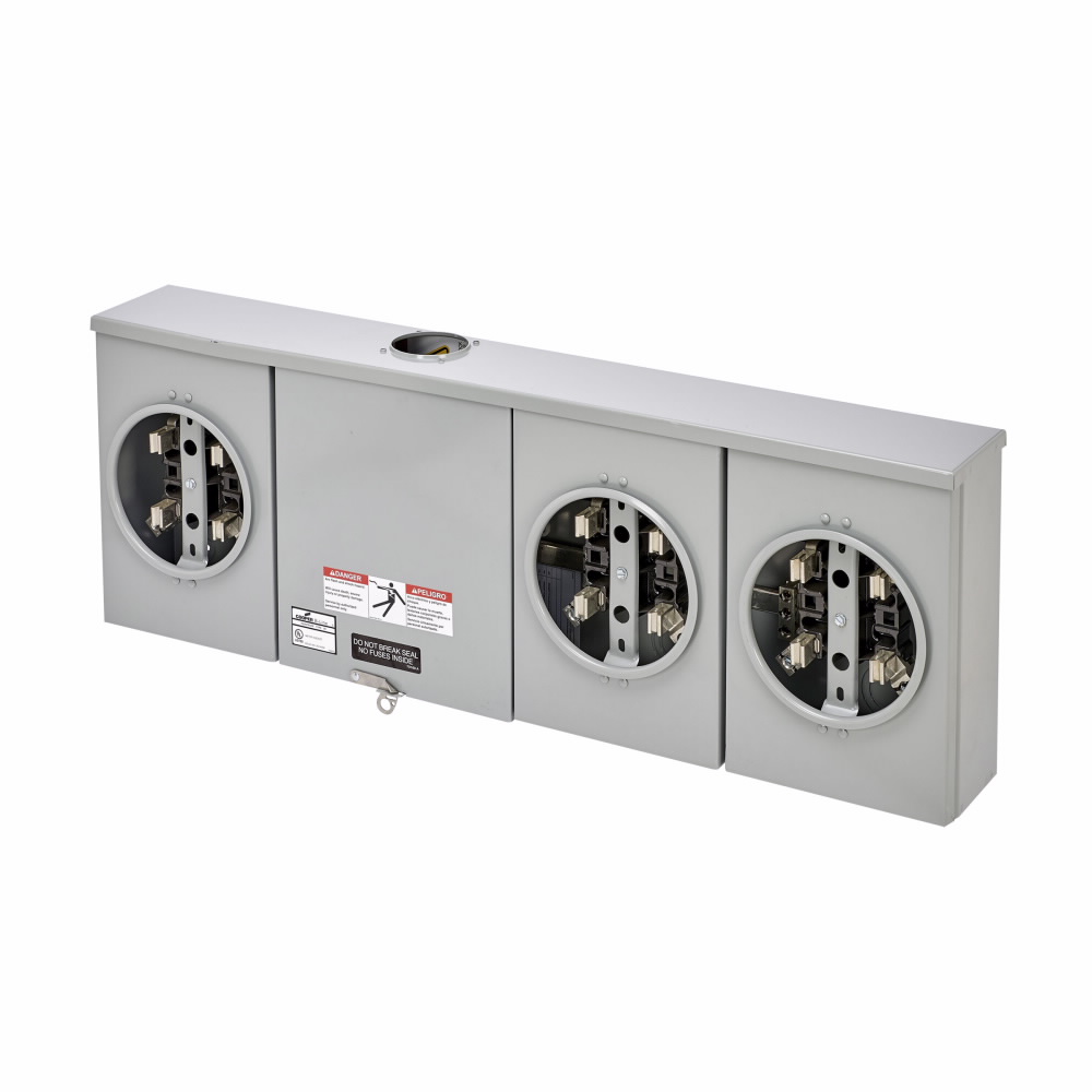 B-Line H013 Horizontal Meter Pack, 100 A, 225 A, None, Ring type, 3R ...