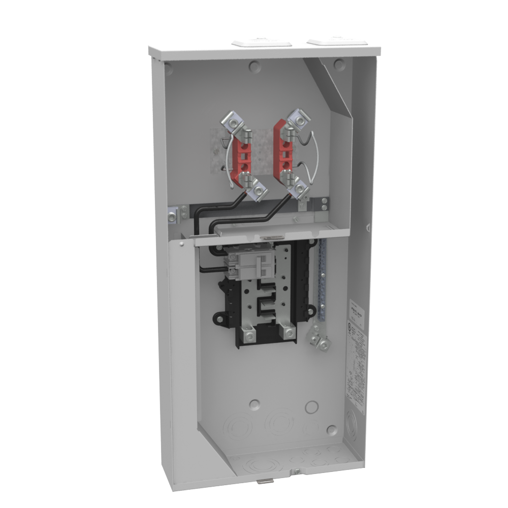 Milbank U6266-XTL-100-HSP 4 Terminal Ringless 2 Small Closing Plates 1 ...