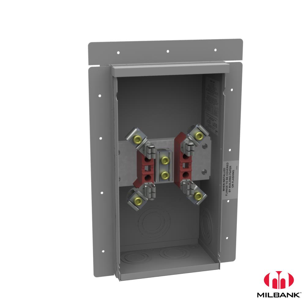 MILBANK UF4517-KO 200A 4TERM METER SOCKET | Gordon Electric Supply, Inc.