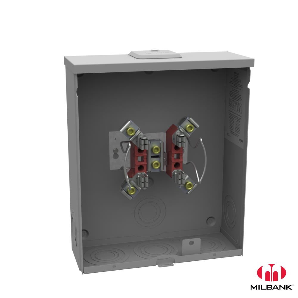 MILBANK U7043-XL-TG-BL 200A 4T METER SOCKET | Gordon Electric Supply, Inc.