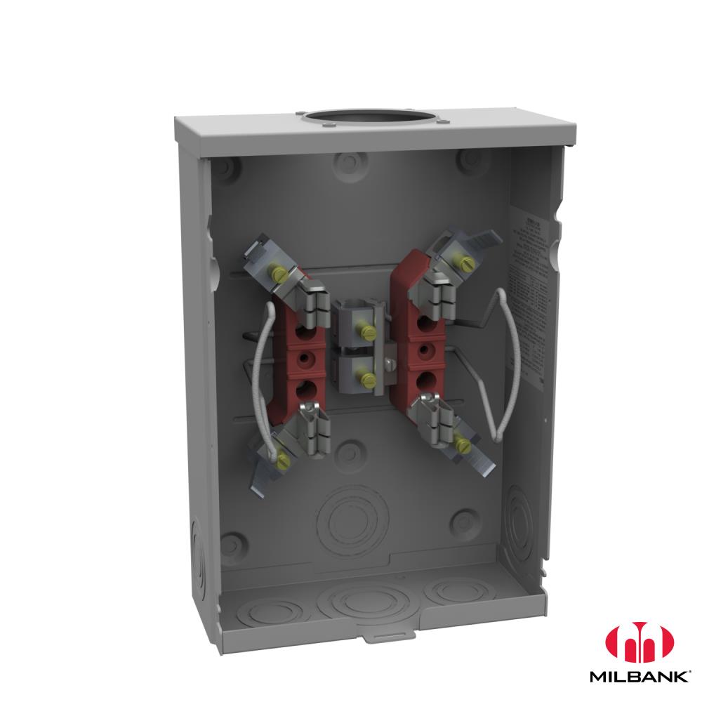 MILBANK U7487-RL-TG-KK-ALT 100A METER SOCKET | Gordon Electric Supply, Inc.