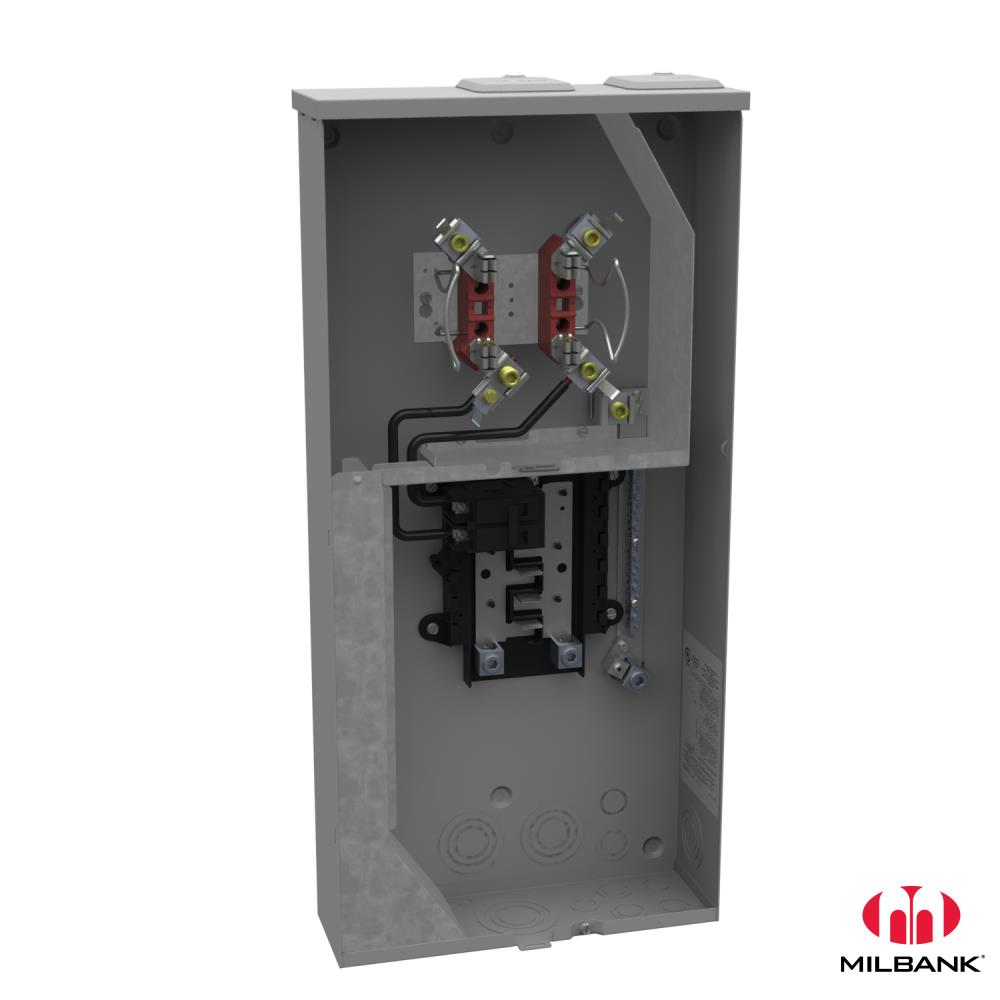 MILBANK U5168-XTL-100-KK-ALT 200A METER SOCKET | Gordon Electric Supply ...