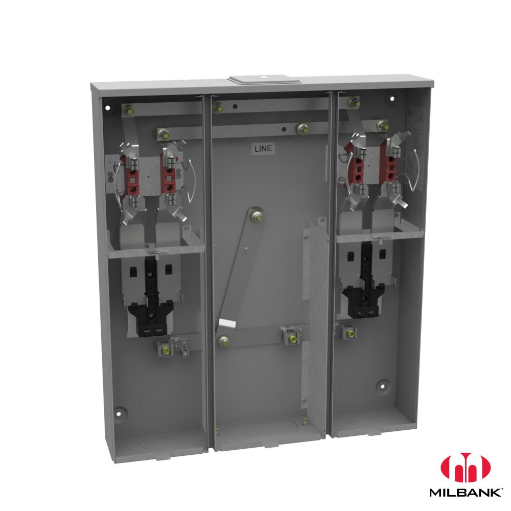 MILBANK U5902-X-KK-PED 125A METERING BANK | Gordon Electric Supply, Inc.