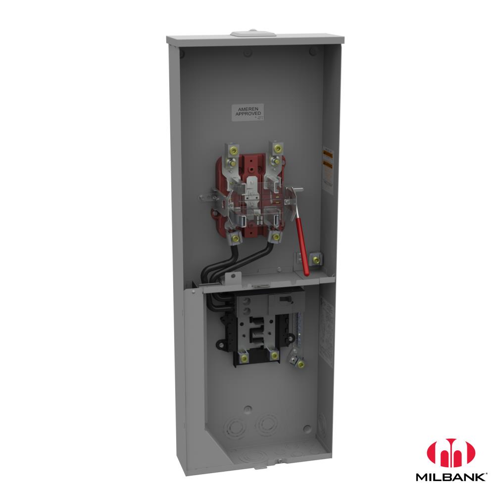 MILBANK U6012XL-200-K1-5T6-AMS(obs) METER-MAIN 200A WCB HD | Gordon ...