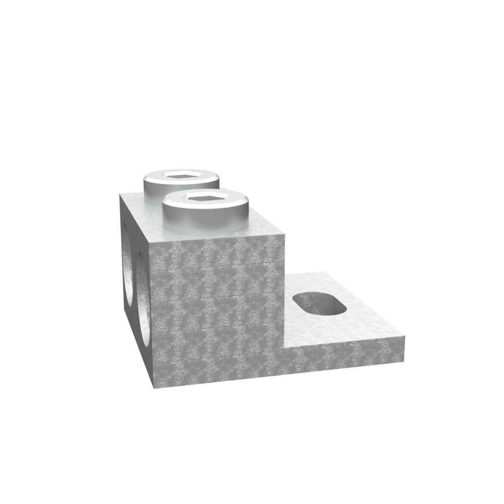 Milbank K1350 Lug Kit Twin 6-350kcmil Mechanical .375 Stud Hole 3 Per ...