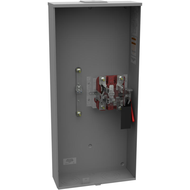 Milbank U4778-X-BL 4 Terminal Ringless Large Closing Plate Lever Bypass ...