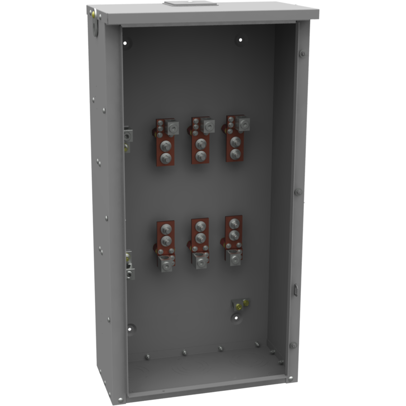 Milbank U4808-X-21-BLG 13 Terminal Ringless Large Closing Plate Test ...