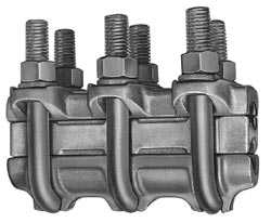 Hubbell Power LCU70055 800 MCM Run/Tap Aluminum 3-Bolt Parallel Groove ...