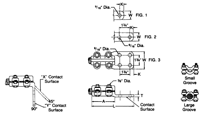 CHANCE SWL050B TERMINAL, BRZ BOLTED | Quality Electrical Distribution (QED)