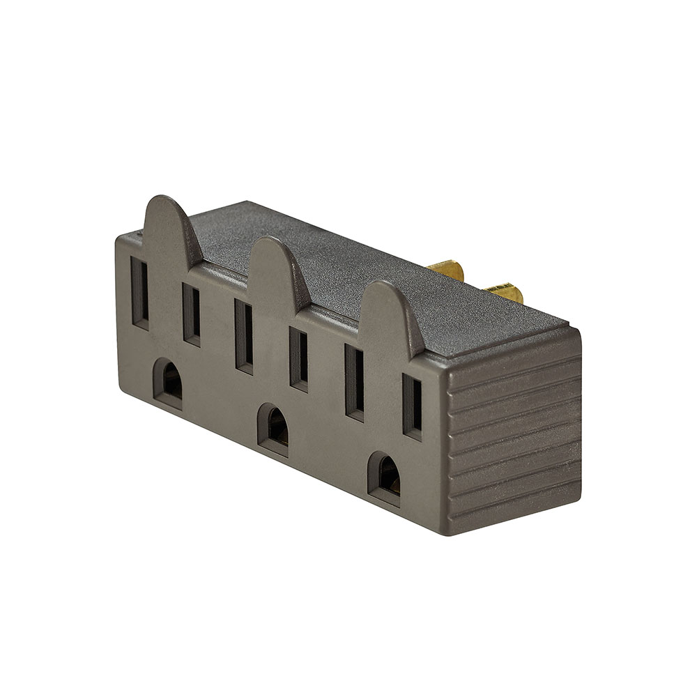 COOPER BP1147B GROUNDING TAP 3 OUTLET 15A 125V BR | Gordon Electric ...