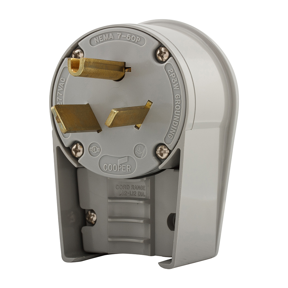 COOPER 5705AN GRD ANG PLUG N7-50P | Gordon Electric Supply, Inc.
