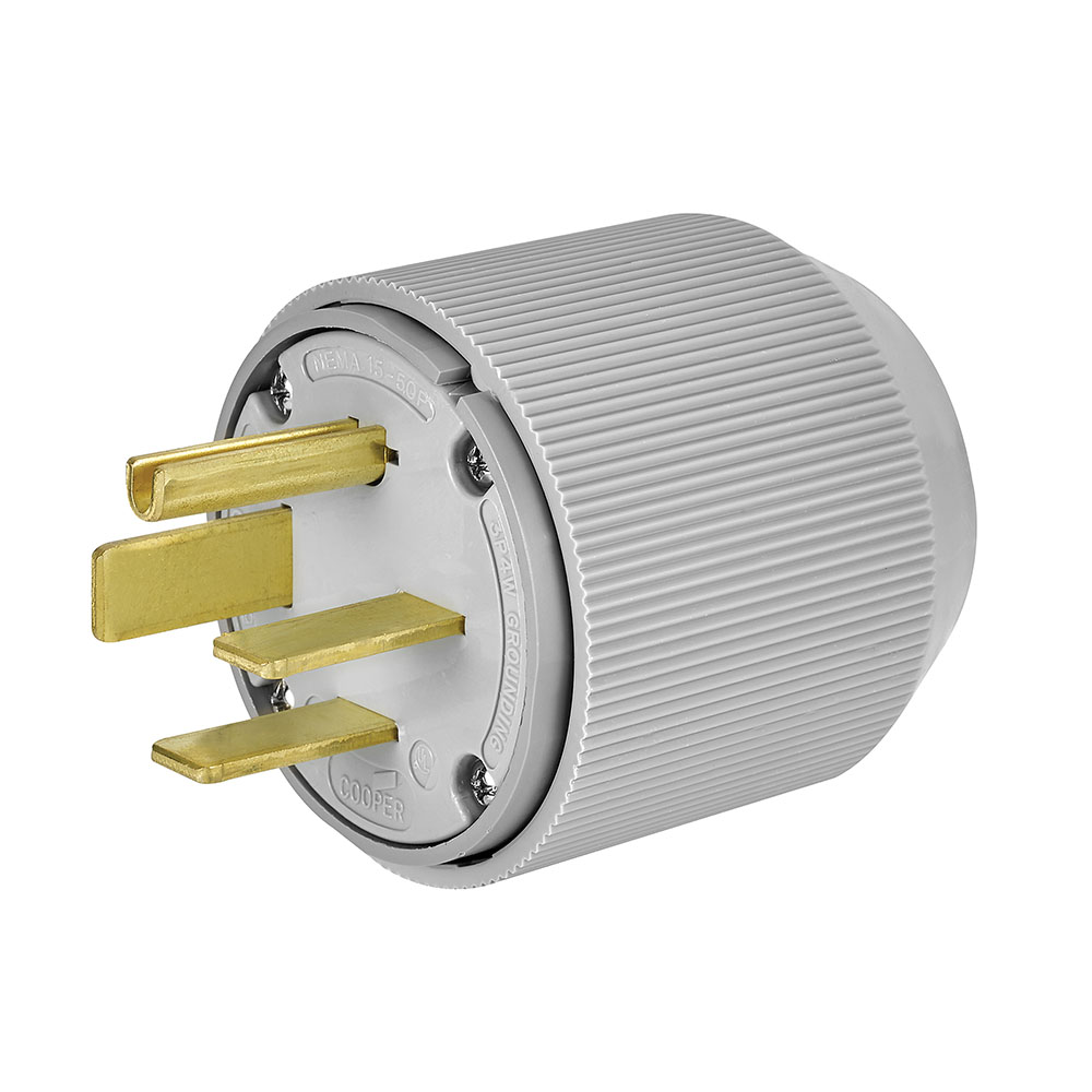 COOPER 8452N GRD PLUG-NEMA15-30P | Gordon Electric Supply, Inc.