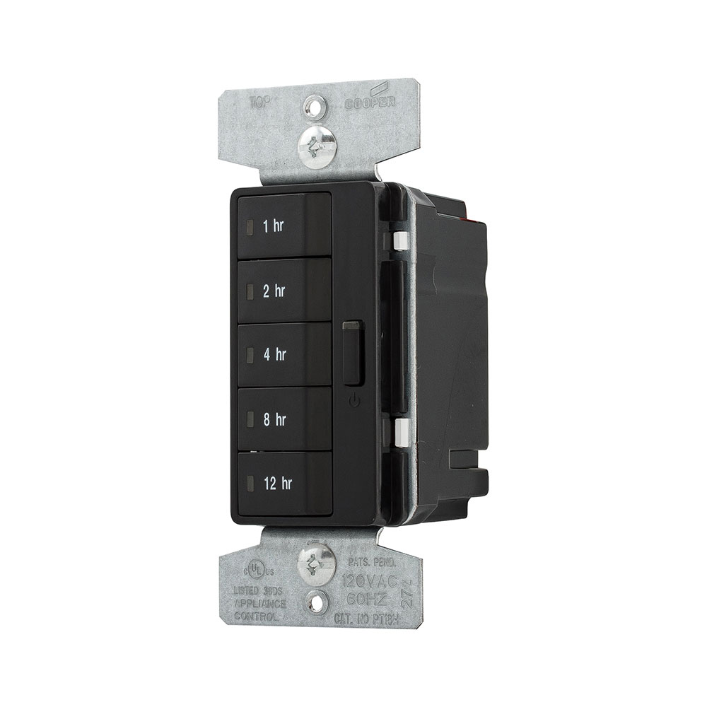 COOPER PT18H-BK-K 15A 120V TIMER | Gordon Electric Supply, Inc.