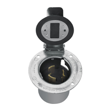 COOPER CS8275 50A FLANGED INLET | Gordon Electric Supply, Inc.