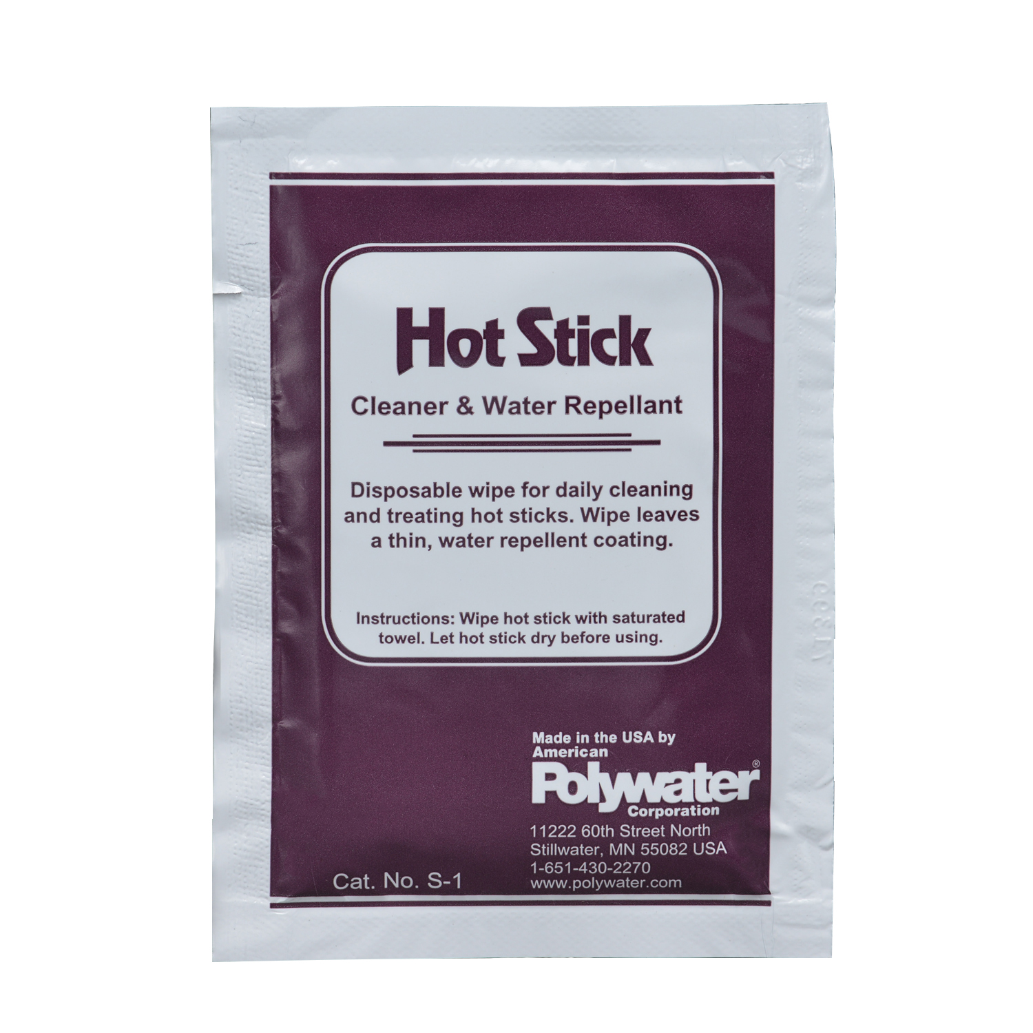 American-Polywater S-1 Hot Stick Cleaner | Gordon Electric Supply, Inc.