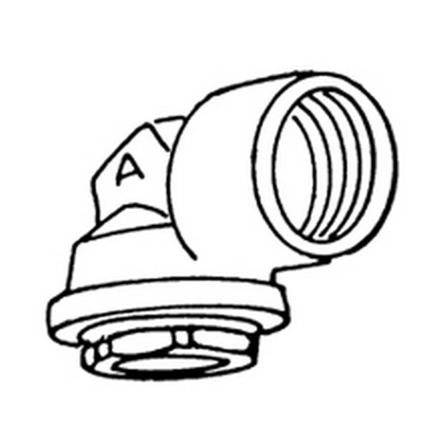 APPLETON HUB-9050 1/2 90D INS KO HUB | Gordon Electric Supply, Inc.