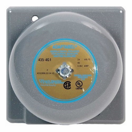 Edwards 435-4G1 4"" 24Vdc Vibrating Bell | Gordon Electric Supply, Inc.