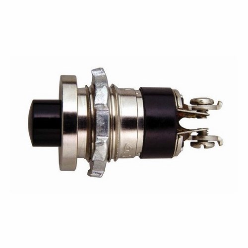 Edwards Signaling 821 12/24/48/125/250 VAC 15 Amp Momentary Chrome ...