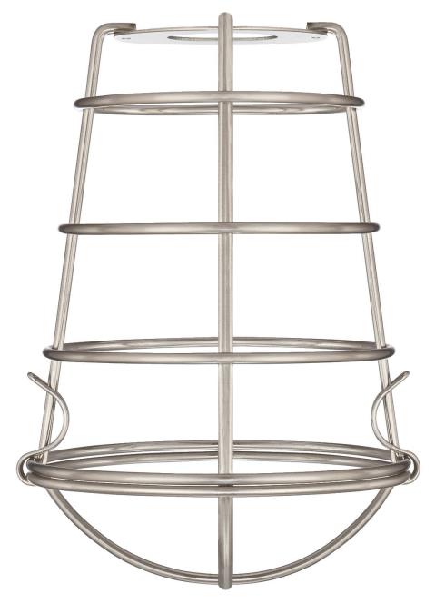 WESTINGHOUSE 8505200 2 1/4-INCH BRUSHED NICKEL INDUSTRIAL CAGE SHADE ...