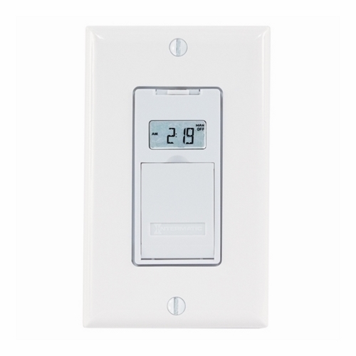 Intermatic EJ500 7-Day 120 VAC 60 Hz 4 Amp White Electronic In-Wall ...