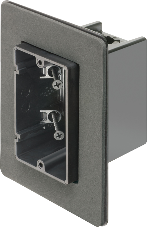 Arlington F101F 1-Gang Non-Metallic Vapor Outlet Box, Screw-On, 22 cu ...