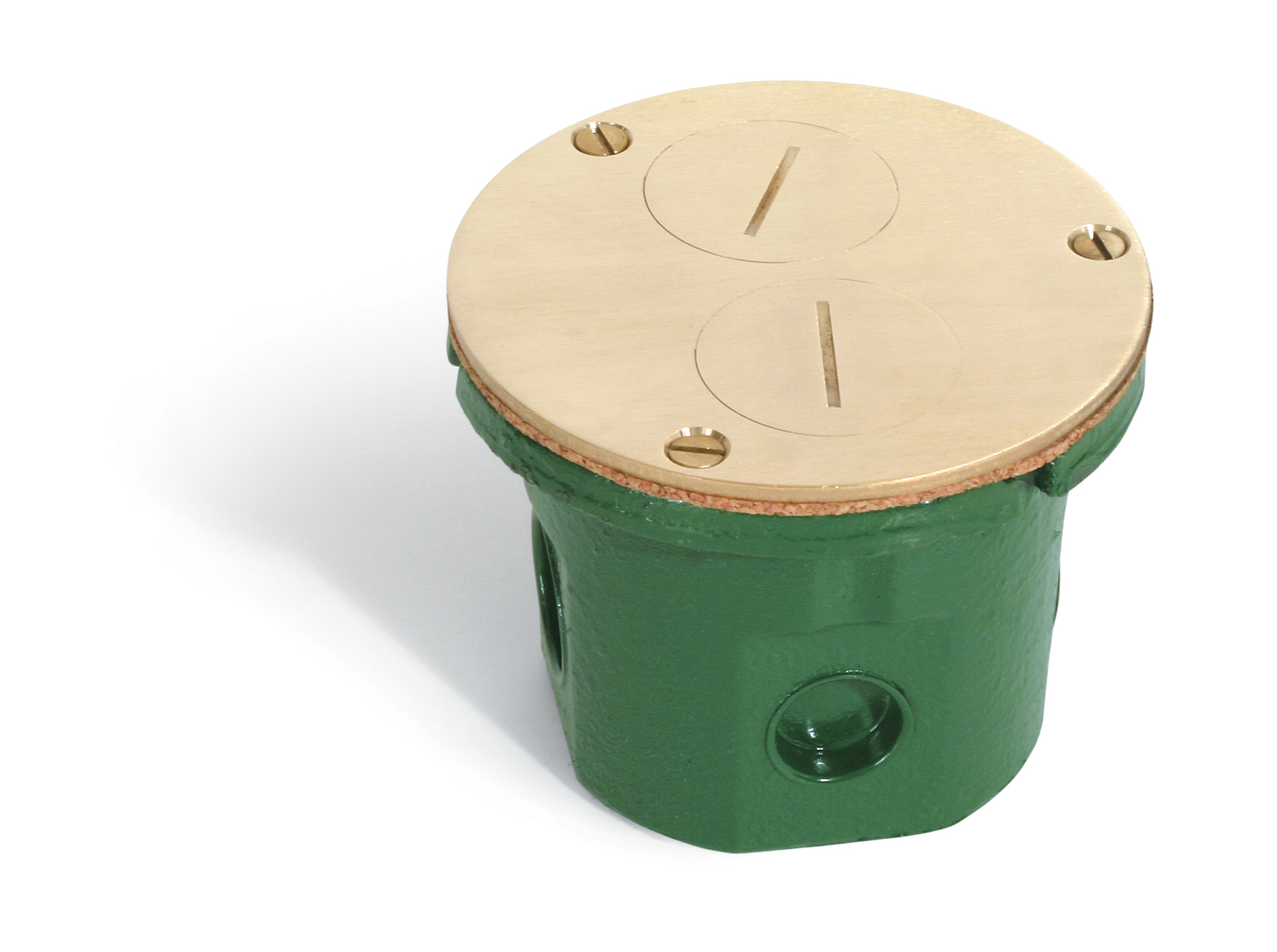Lew Electrical Fittings Company 812-DFB Non-Adjustable Floor Box with ...