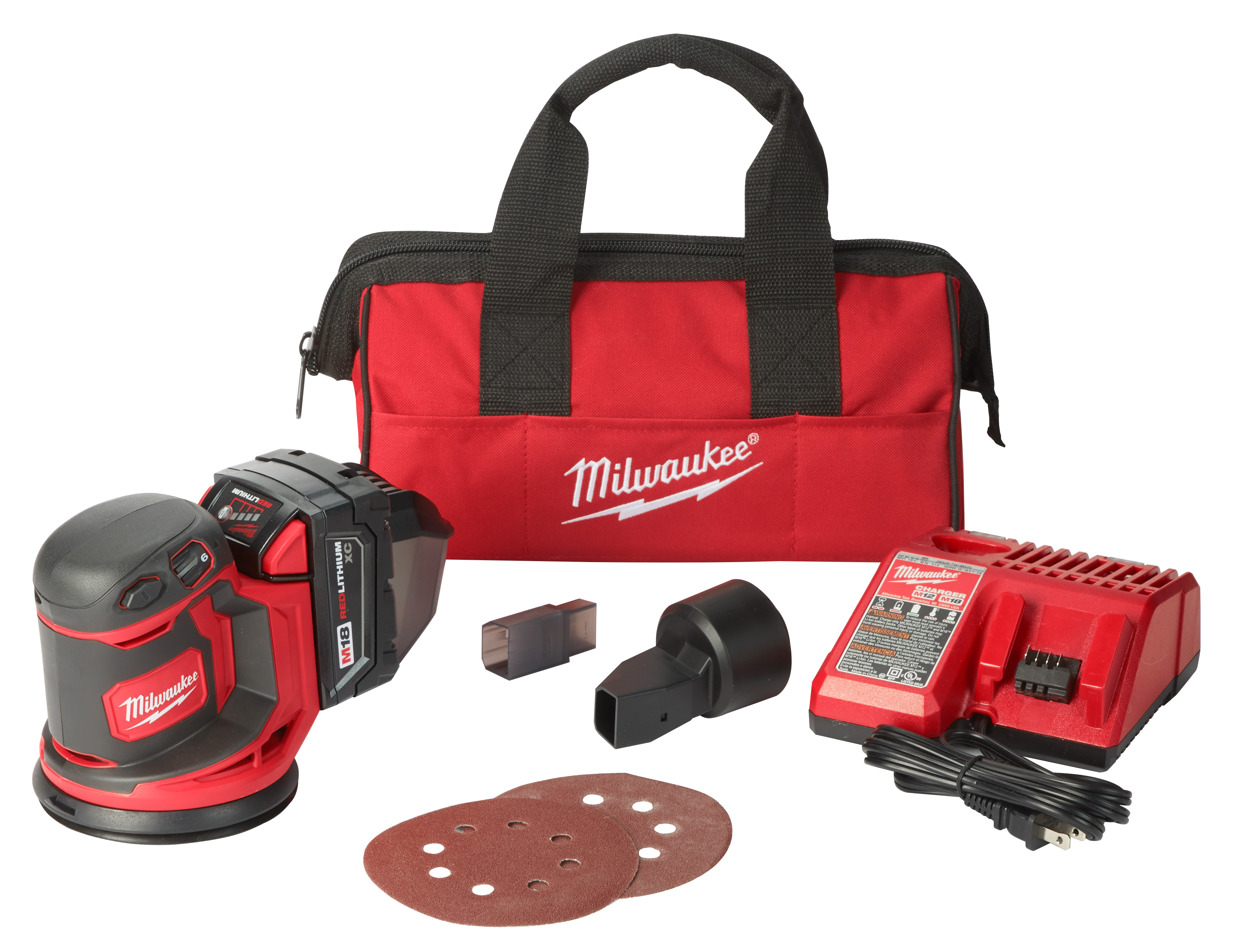 Milwaukee 2648-21 M18™ Random Orbit Sander Kit | OneSource Distributors