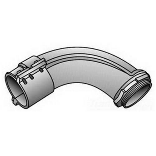 OZ-G AC-350 3-1/2 90D SQZ FLEX CONN | Gordon Electric Supply, Inc.