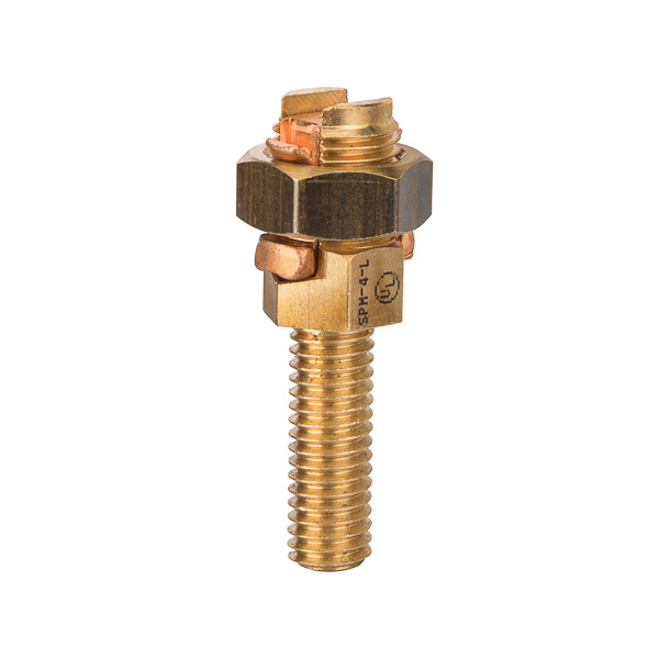 NSI SPM-4L SERVICE POST CONNECTOR ONE WIRE TYPE WIRE SIZE: MIN 6 STR ...