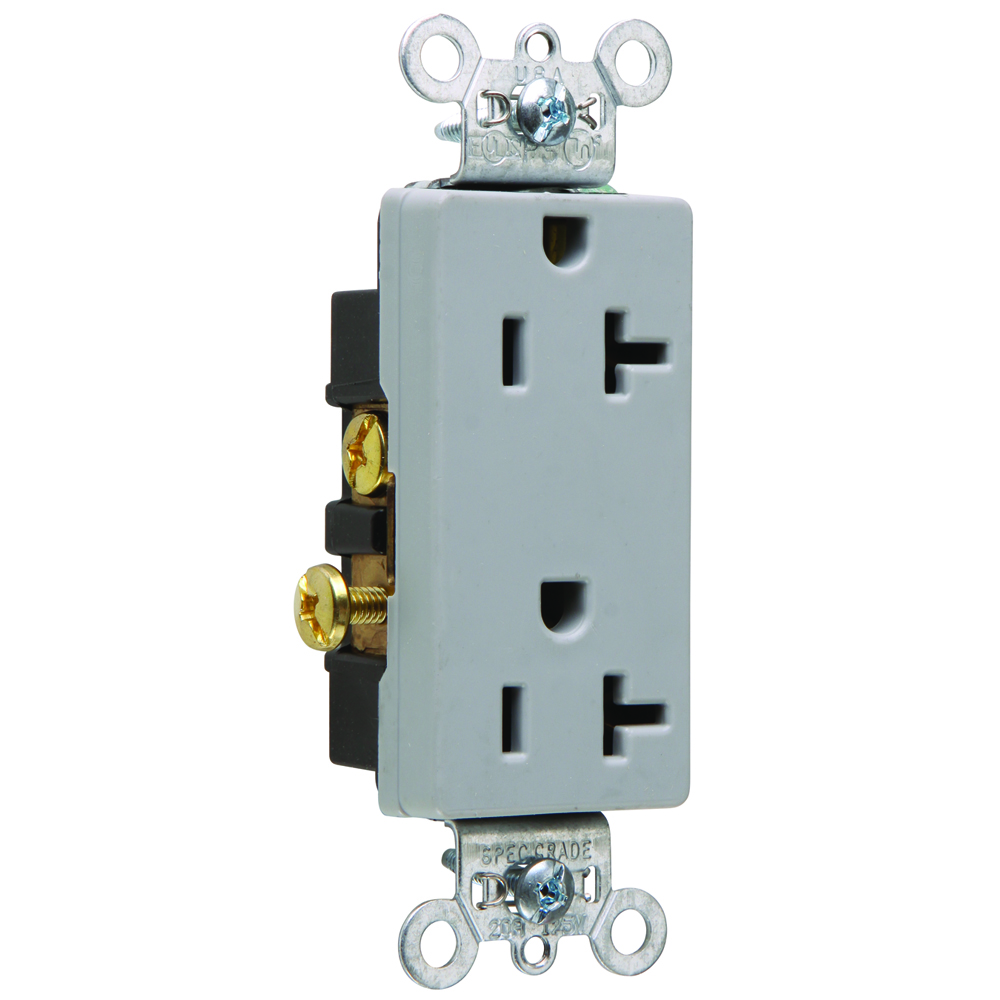 Wiring Devices Straight Blade Devices Straight Blade Receptacles | J.H ...