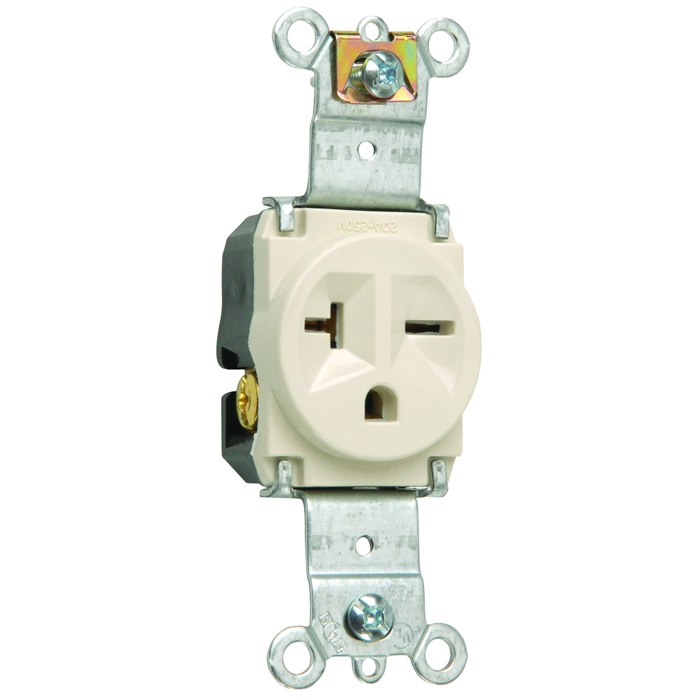 P&S 5871-LA : SINGLE RECEPTACLE 20A/250V | Gordon Electric Supply, Inc.