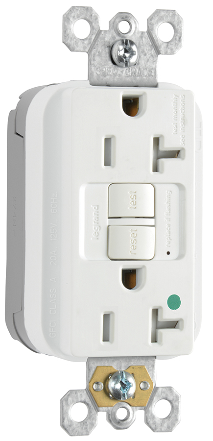 P&S PT2097-HGTRW 20A GFCI RCPT | Gordon Electric Supply, Inc.