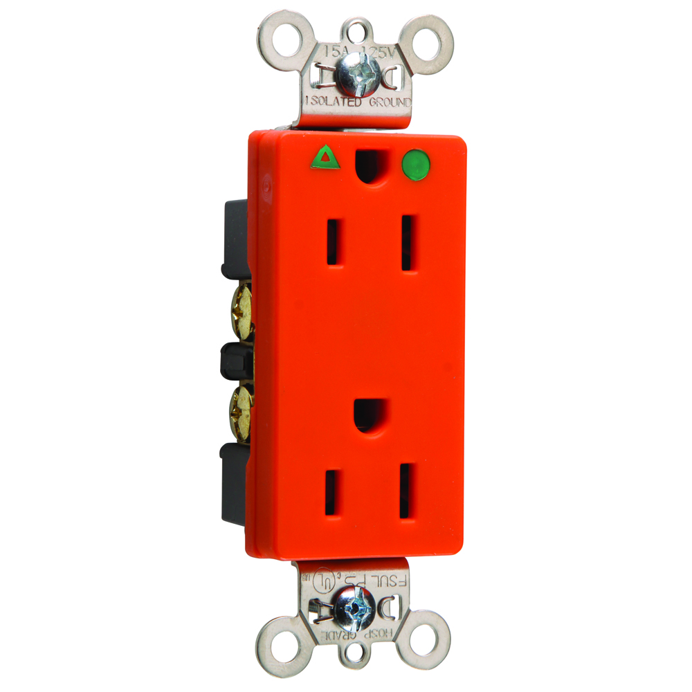 P&S IG26262-HG : DUPLEX RECEPTACLE SPLEX 15A 125V SIDE & BACK WIRE ...