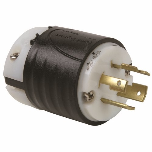 Pass & Seymour L1520-P 20 Amp 250 VAC 3-Phase 3-Pole 4-Wire NEMA L15 ...