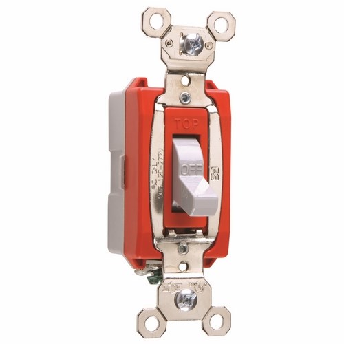 P&S PS20AC1-GRY : 20A 120/277VAC BACK & SIDE WIRE SINGLE POLE SWITCH SW ...