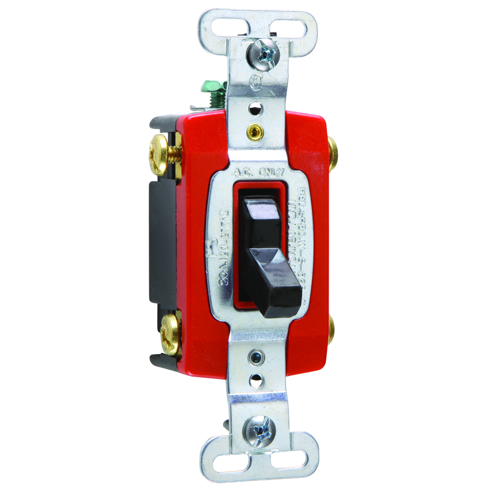 P&S PS20AC3-BK : 20A 120/277VAC BACK & SIDE WIRE 3-WAY SWITCH | Gordon ...