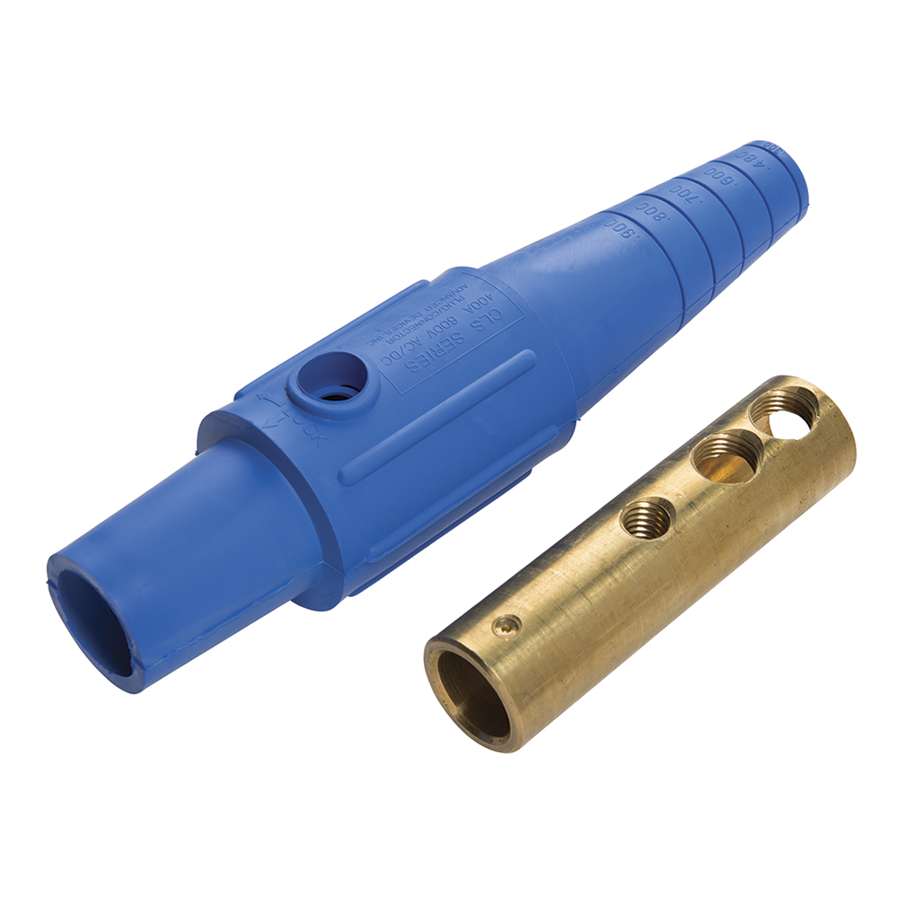 P&S PS40-FBBL : 400A 600V FEMALE CAM TYPE PLUG BLUE | Gordon Electric ...