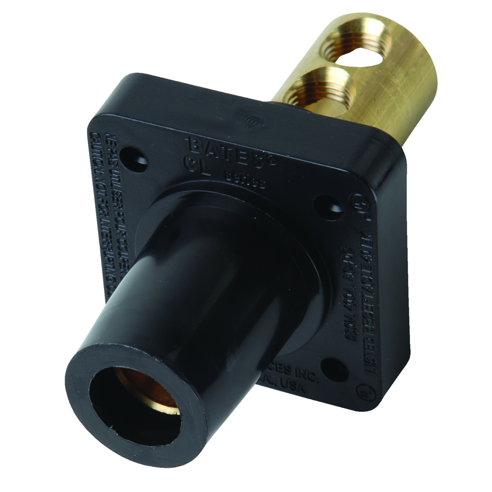 P&S PS40-FRBBK : 400A 600V FEMALE CAM DOUBLE SET SCREW PANEL MOUNT ...