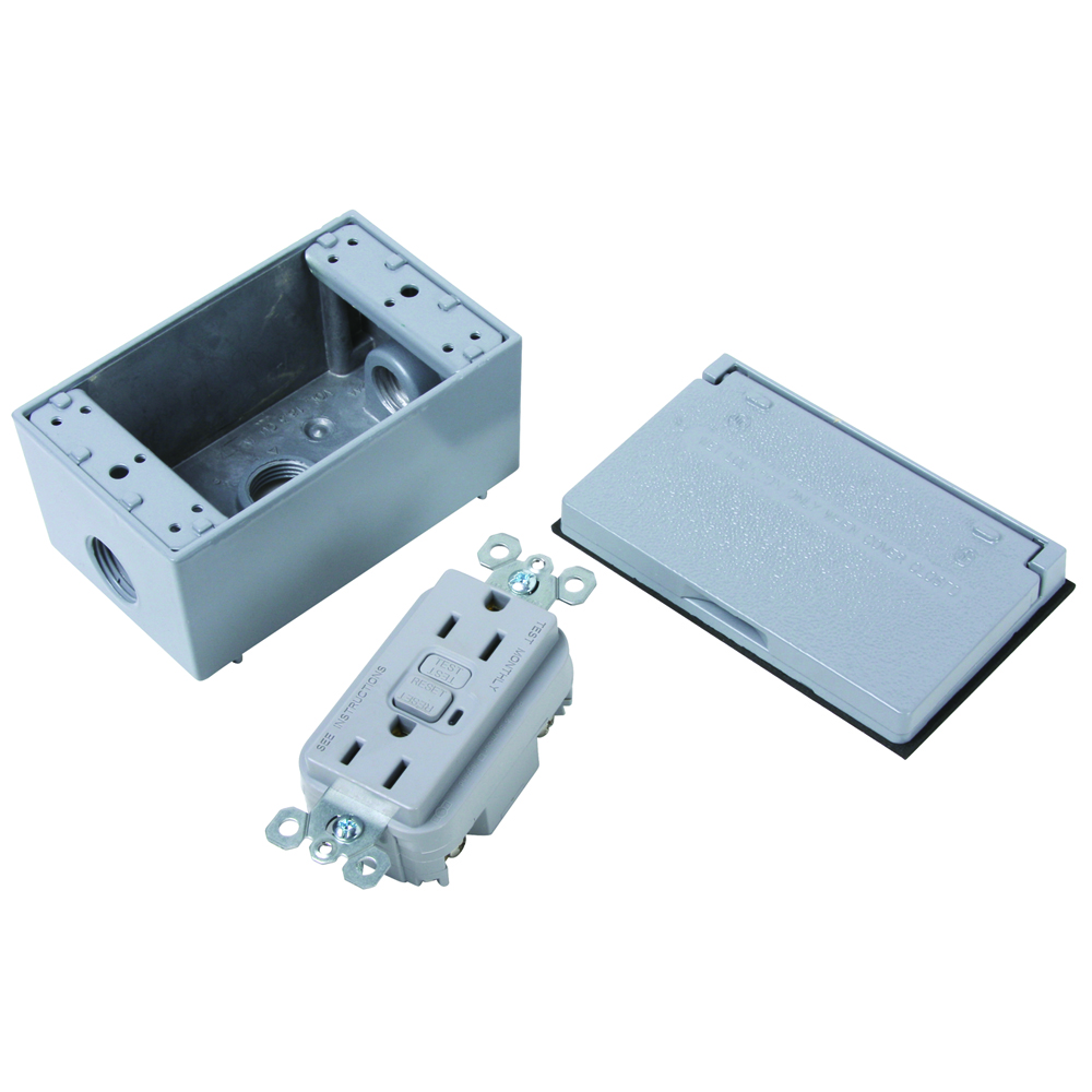 Electrical Boxes & Covers Weatherproof Boxes Weatherproof Device/Outlet ...