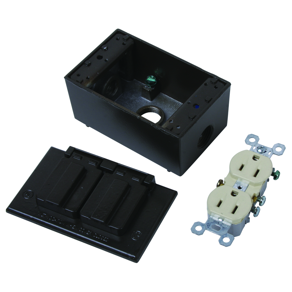 Electrical Boxes & Covers Weatherproof Boxes Weatherproof Device/Outlet ...
