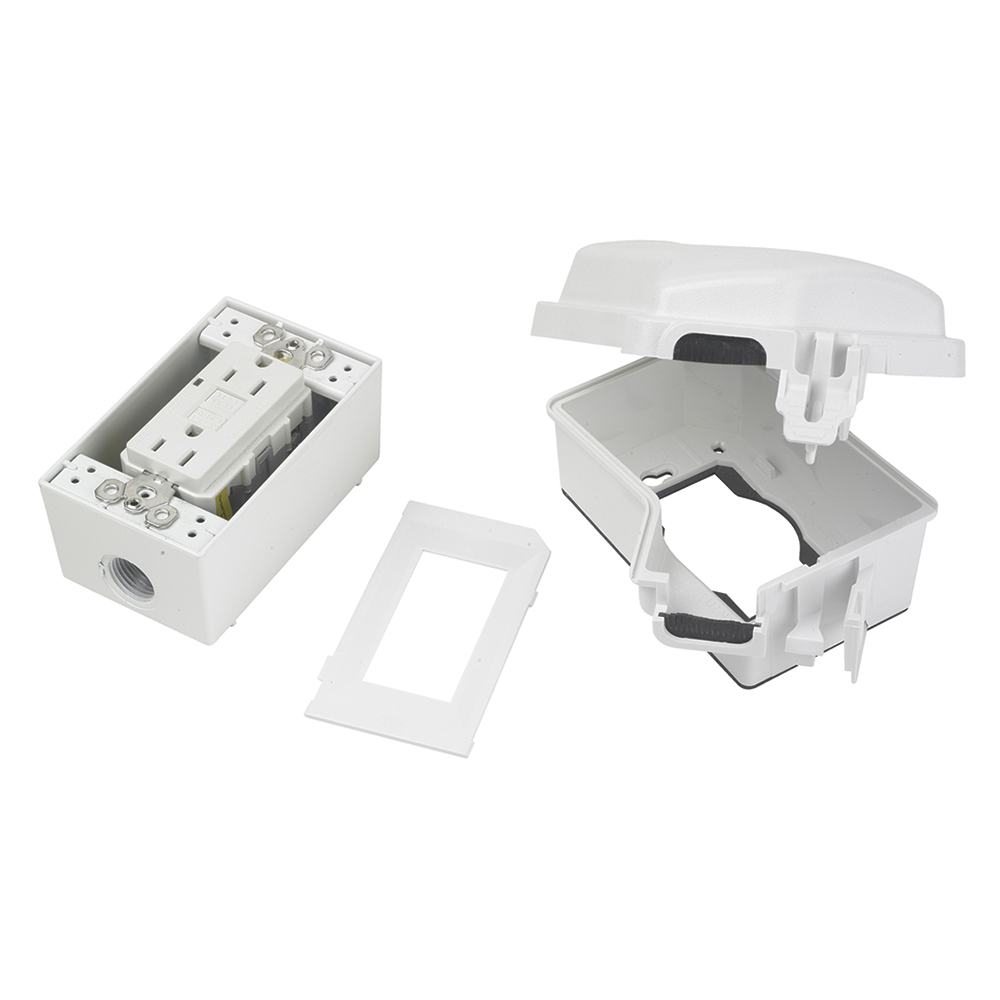 Electrical Boxes & Covers Weatherproof Boxes While-In-Use Covers | J.H ...