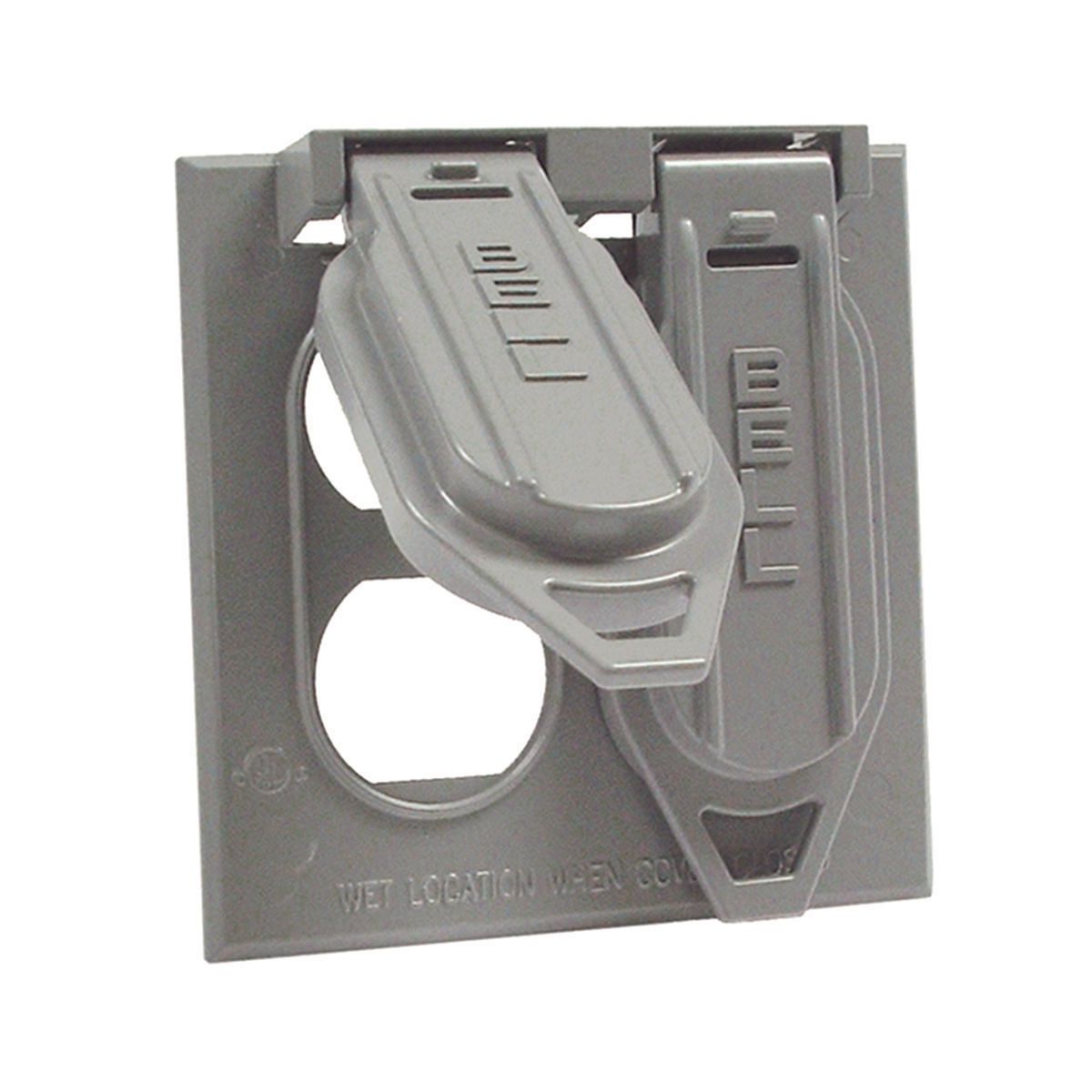 Raco 5148-0 Two-Gang Weatherproof Cover, Horizontal, Duplex | Quality ...